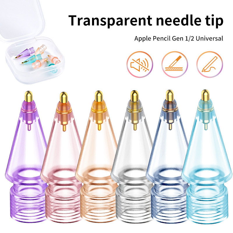 Clear Replacement Tips For Apple Pencil 12 Gen Tips Pen Tips For Apple ...