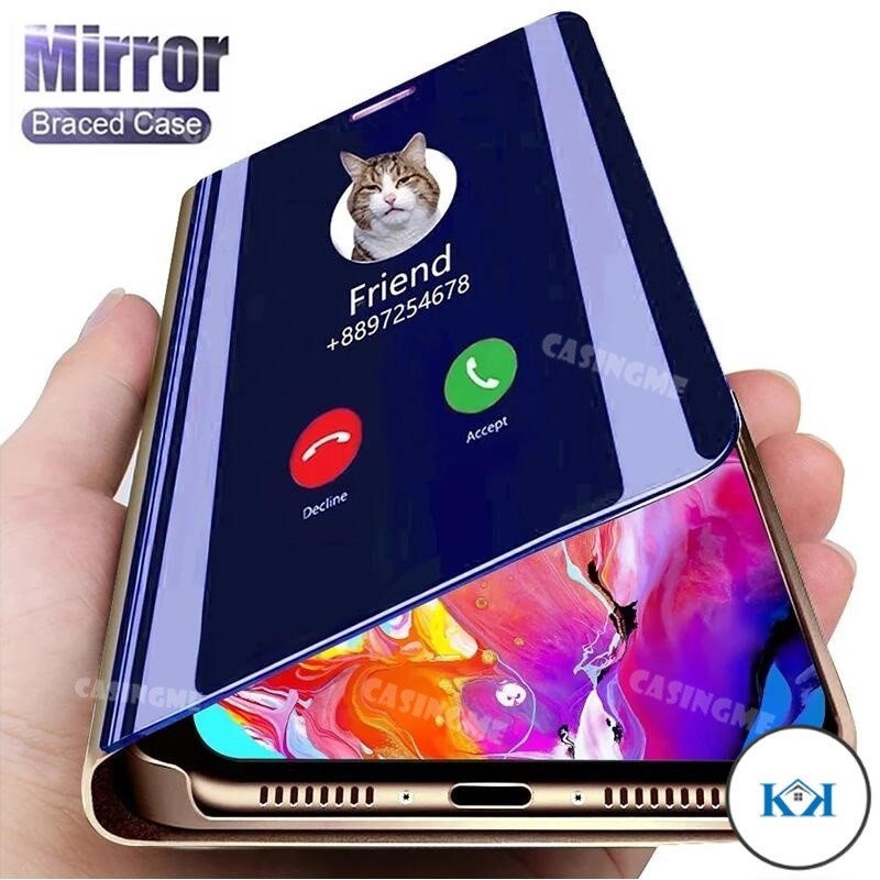 KK Honor 90 Lite 5G Smart Mirror Cover Flip Casing For Honor 90 Lite ...