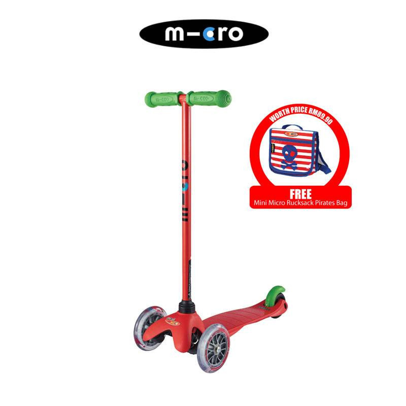Micro Mini Classic/Sporty LED (Red T-Bar) | Shopee Malaysia
