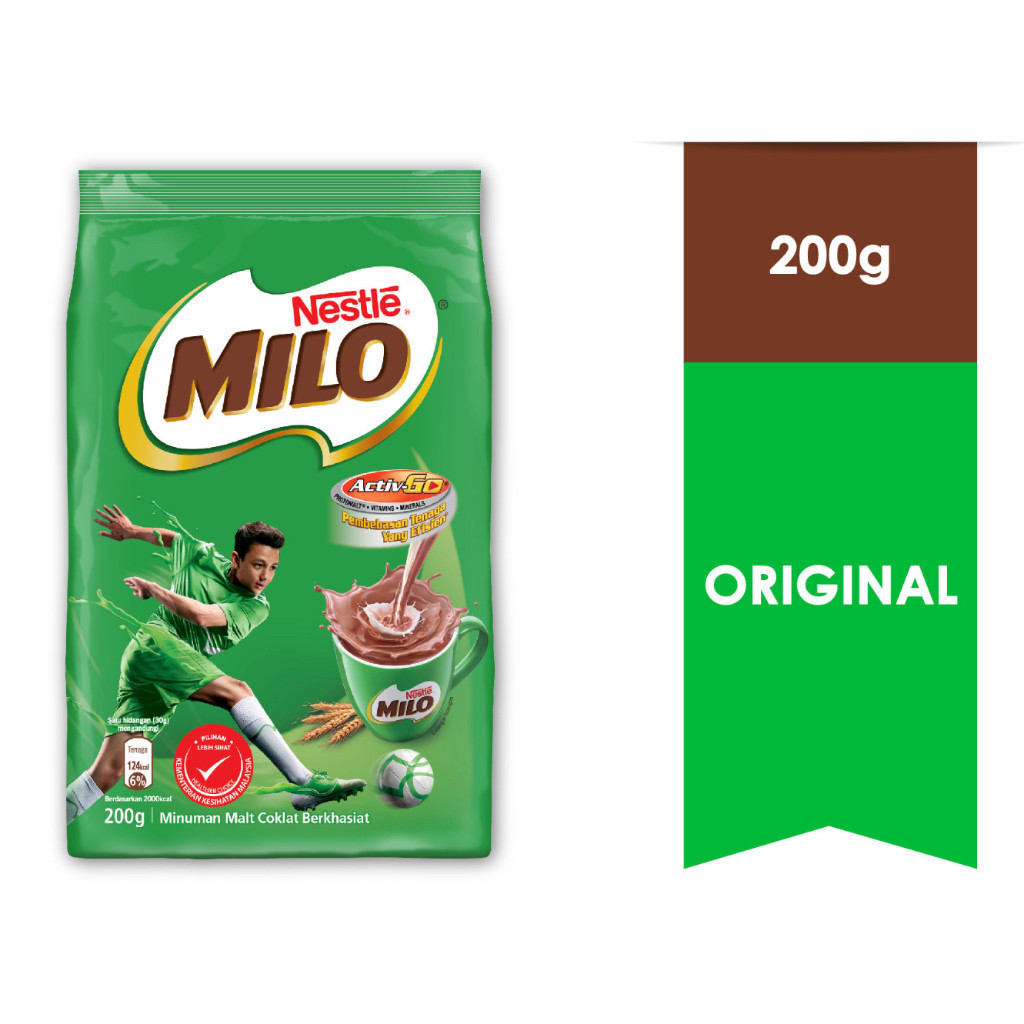 Milo Active Go 200g Original | Shopee Malaysia