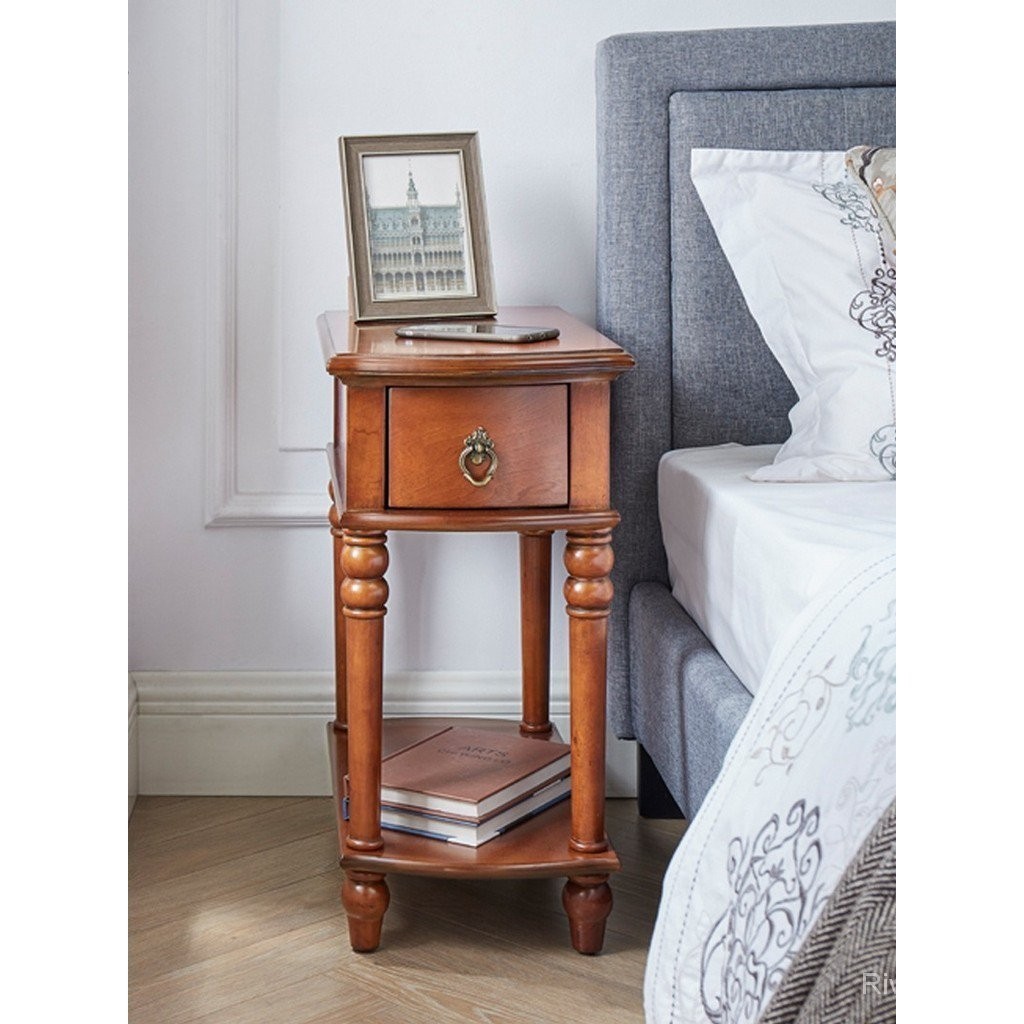 American Solid Wood Sofa Side Table Bedside Table Side Table Ultra ...