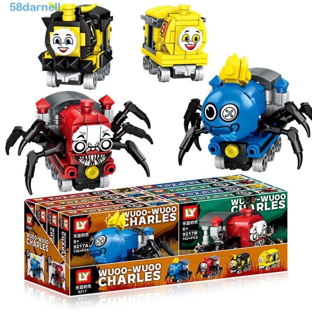 DARNELL Choo-Choo Charles Building Blocks, Choo-Choo Charles Spider Train Spider Train Animal ...