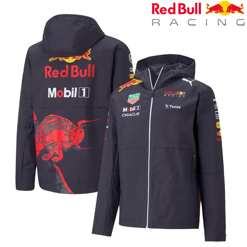 2024 Newest F1 Racing Zipper Hooded Sweat + Oracle Red Bull Racing F1 ...