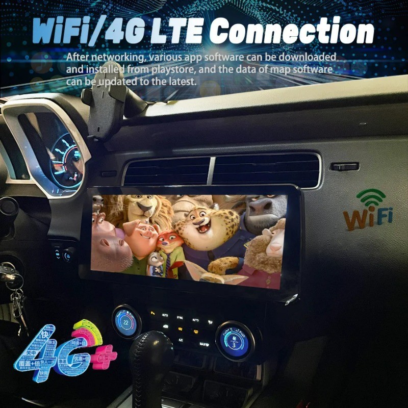 Topway TS18 Android Car Player (SIM Card Support) 12.3" 2din 9/10inch ...