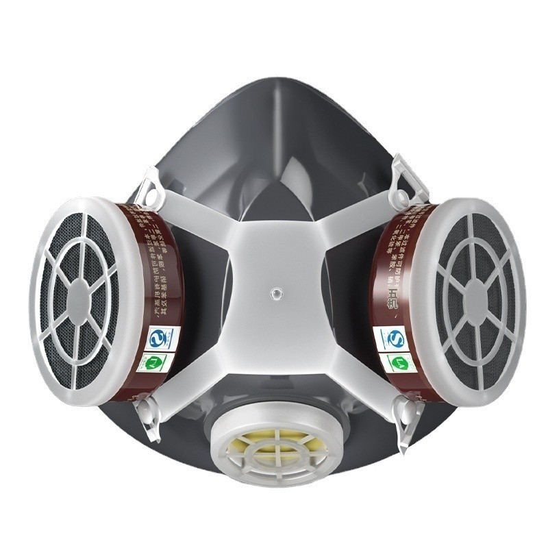 Filter type gas mask, chemical dust protection mask, spray paint ...