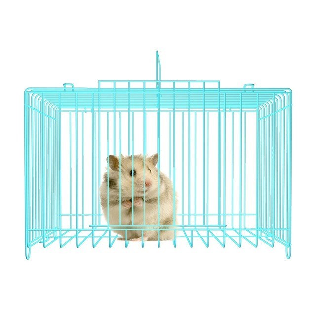 Mini portable cage Small Cage Bird Cage Hamster Cage Portable Transport ...