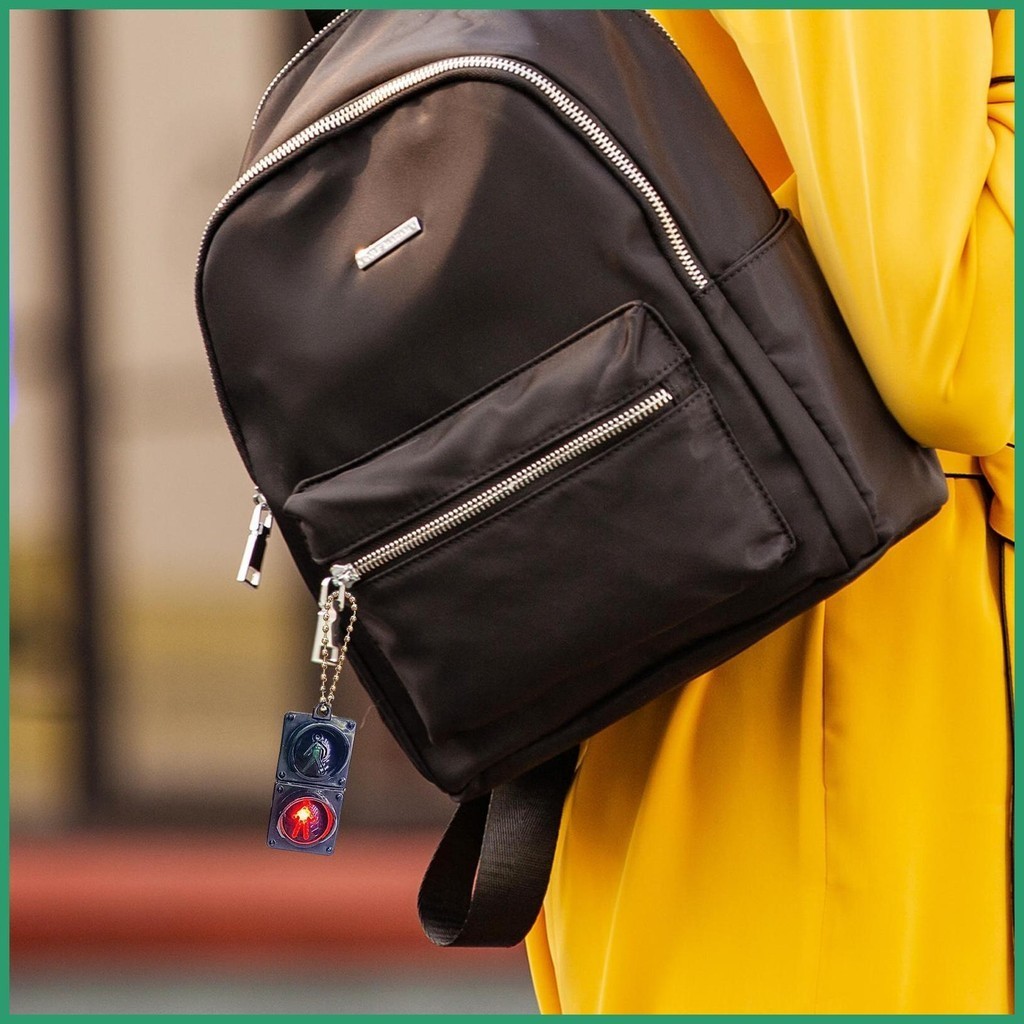 Traffic Light Keychain Car Keychains Backpack Pendant Traffic Light ...