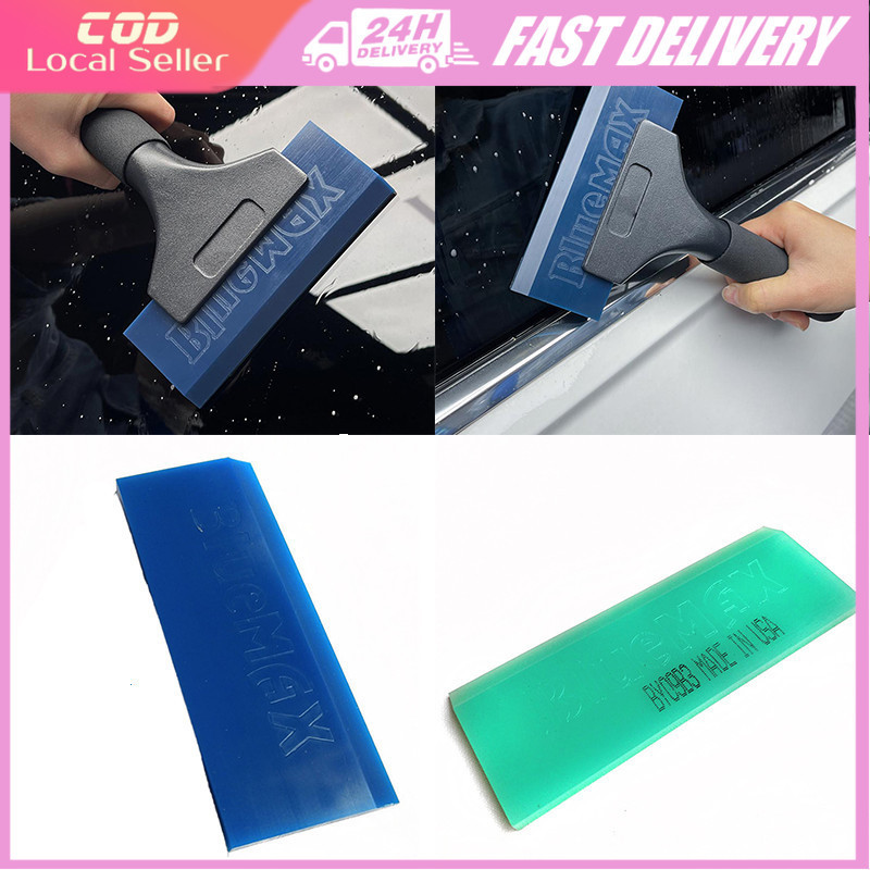 BLUEMAX Rubber Blade for Car Window Tinting Squeegee Vinyl Scraper ...