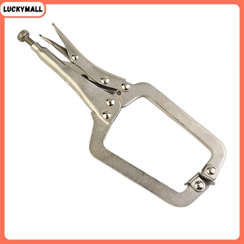 KMU 9" inch Steel C Clamp Vise Grip Locking Welding Pliers Wood Tenon Locator Tool | Shopee Malaysia