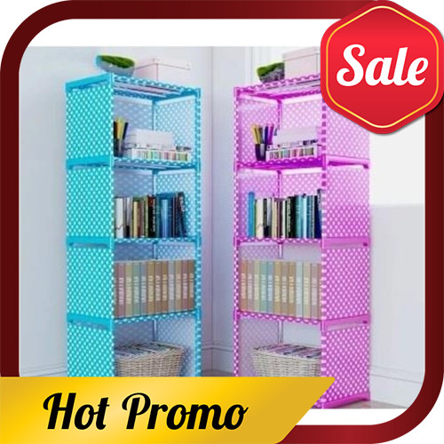 Best Seller High Quality PP 5 Tier Multipurpose Rack with Back Covers ...