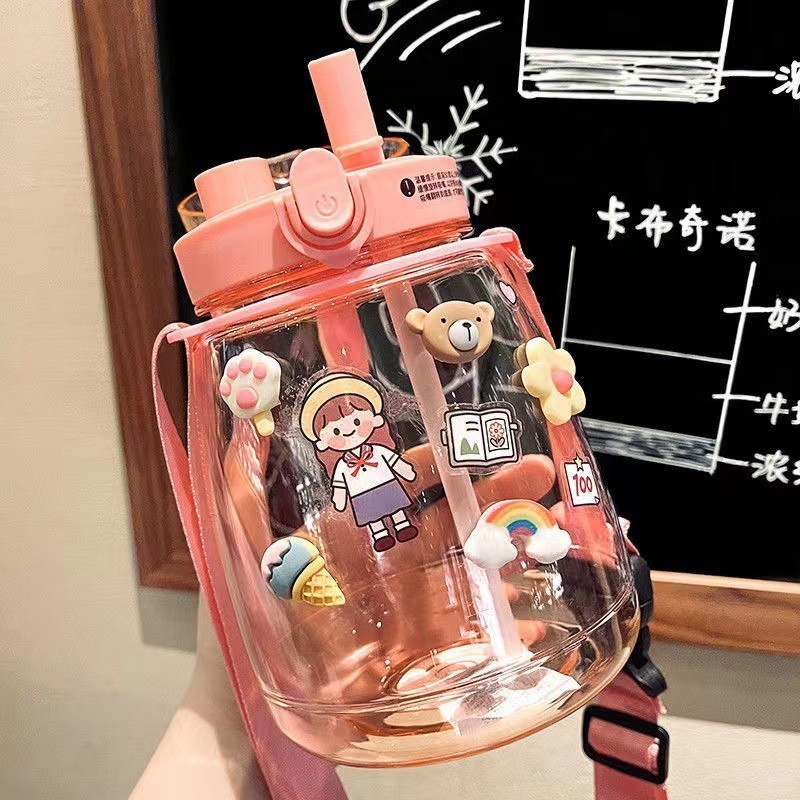 Influencer Double Drinking Big Belly Water Cup High-Value Big Belly Cup ...