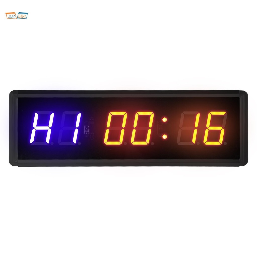 Gym Timer,LED Interval Timer Digital Countdown Wall Mounted Clock ...