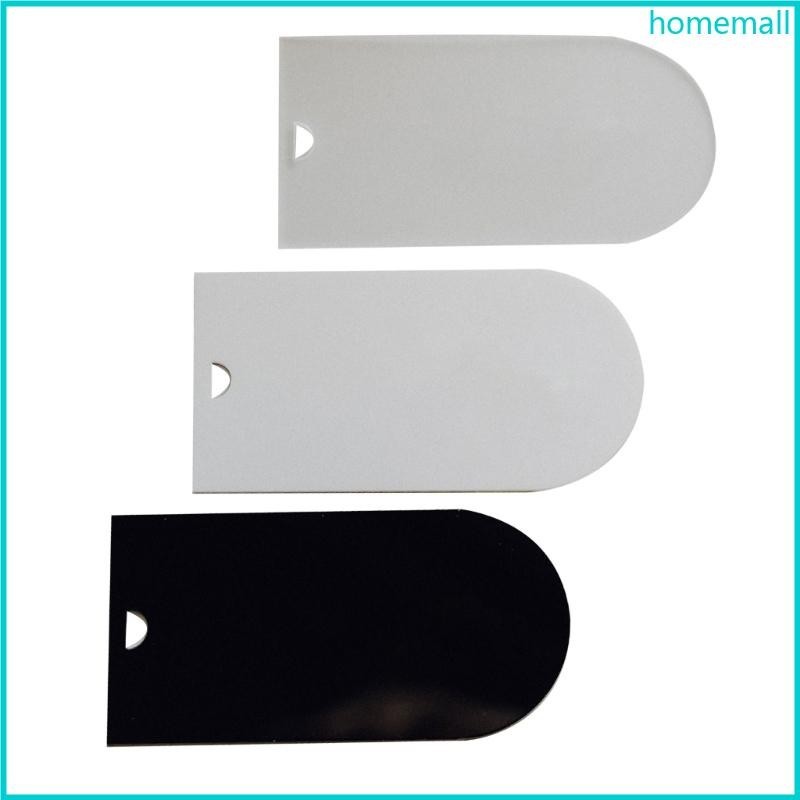 HO Acrylic Name Tags Pendant 10pcs set DIY Gold Mirror Wedding Table ...