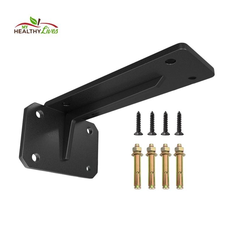 [HtongMY] 2x Shelf Brackets,Metal Wall Shelf Brackets DIY Wall Mounted ...