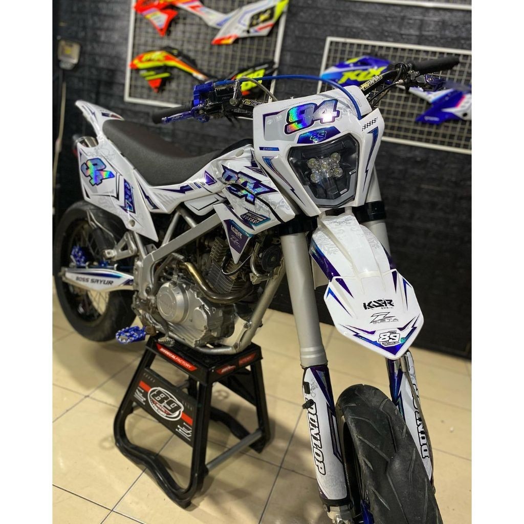 Decal/sticker DTRACKER-CRF150L-klx BF-klx gordon-wr155 Etc. full body ...
