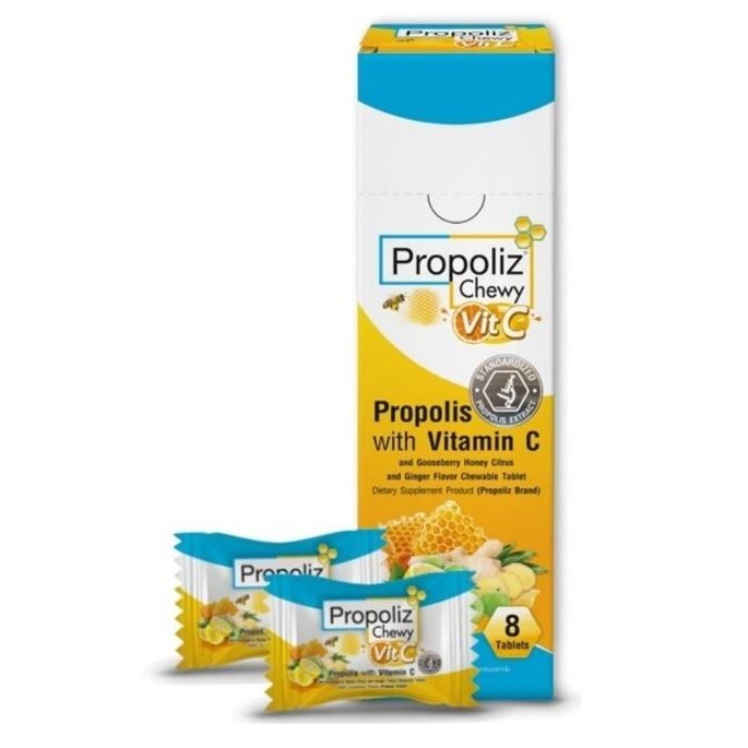 Propoliz Chewy VitC /Lozenge VitC (1Pack x 8tablet) | Shopee Malaysia