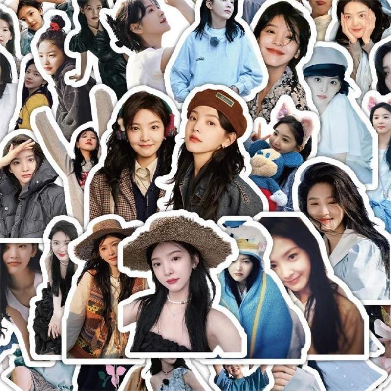 热销推荐365张女明星合集贴纸迪丽热巴杨幂杨紫杨颖赵丽颖章若楠周边贴画365 collection stickers for female ...