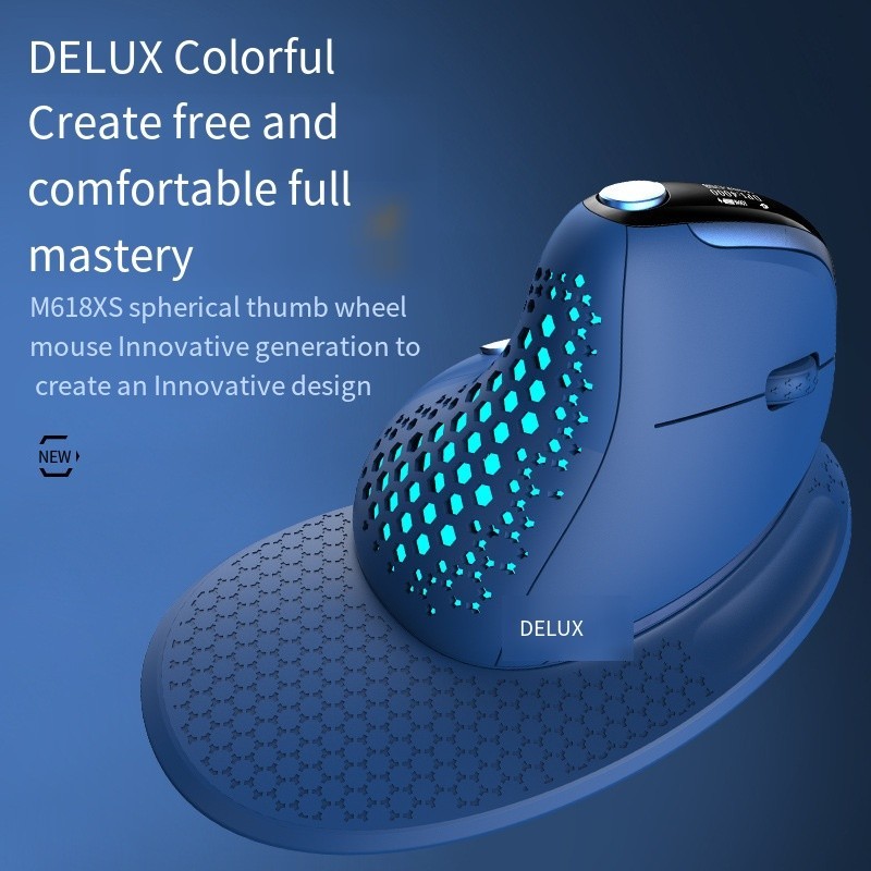 Colorful M618xs Wireless Vertical Mouse Three-Mode Ergonomic Wired ...