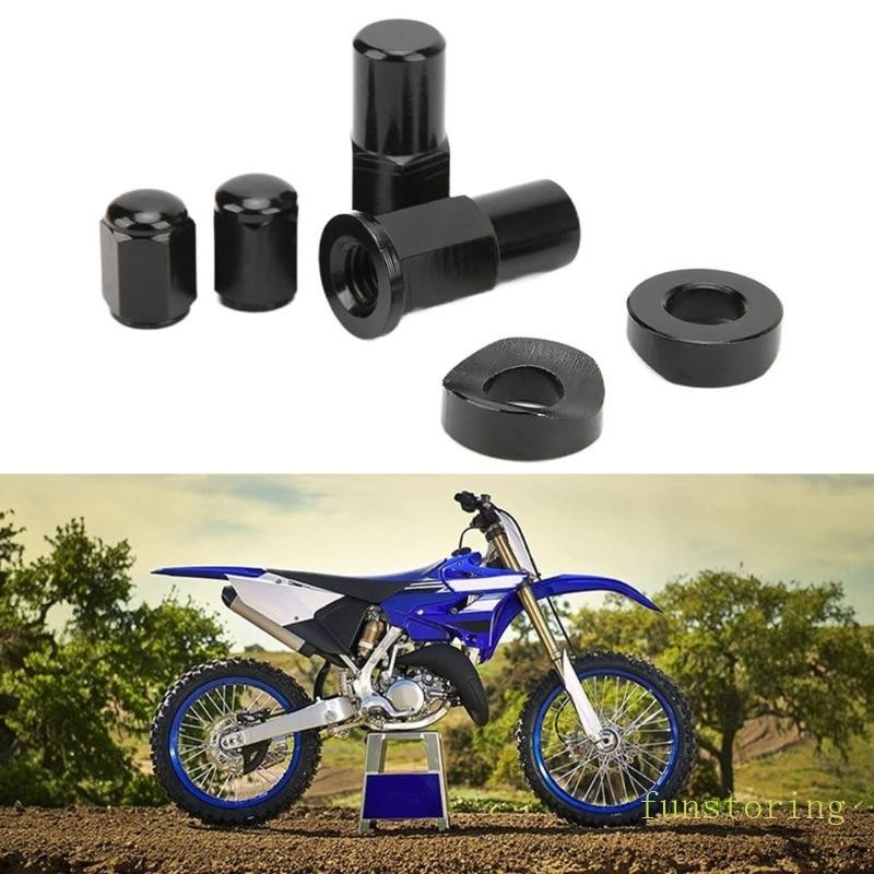 FUN 3Pcs Motocross Rim Lock Nut Kit Tire Clamp Screw Rim Lock Nut ...