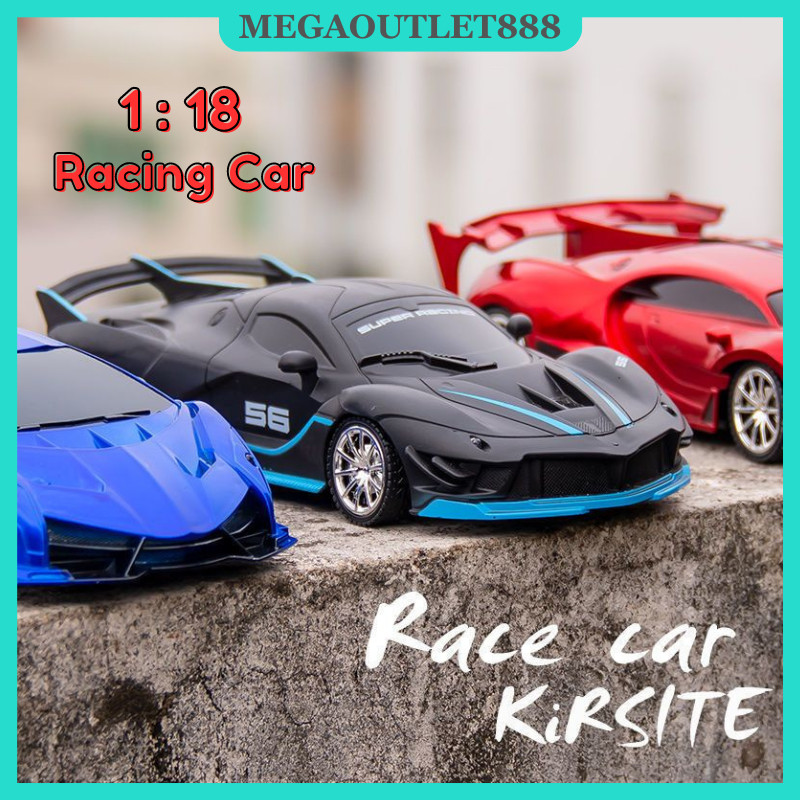 1:18 Kereta Control Drift Car Racing High Speed RC Drift Sport Car Toys ...