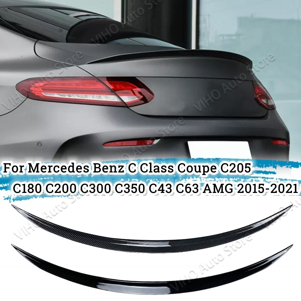 Car Rear Trunk Spoiler For Mercedes Benz C Class Coupe W205 C205 2 Door ...
