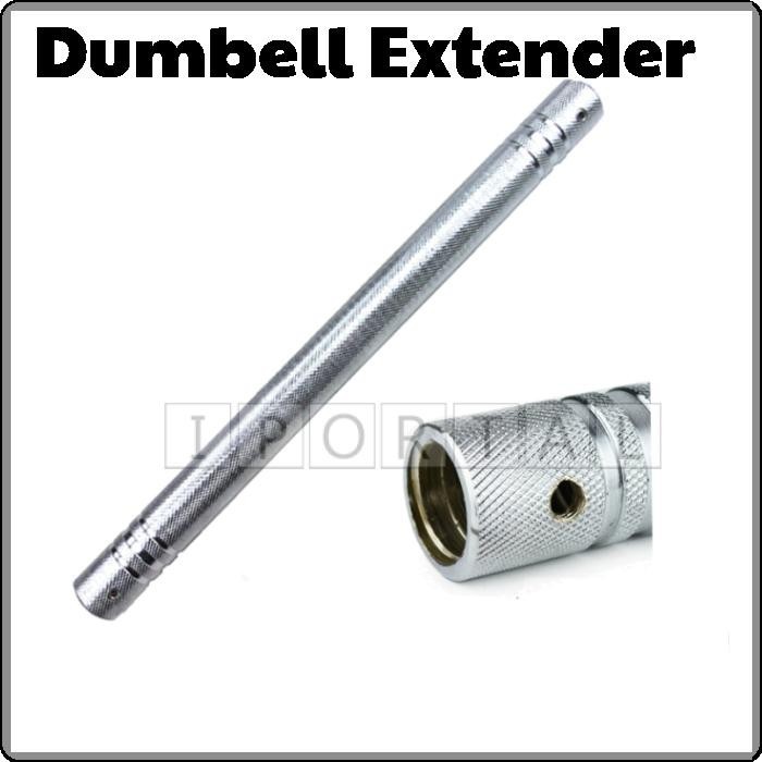 Dumbell Extender Bar dumbell to barbell 30cm 40cm 50cm 60cm | Shopee ...