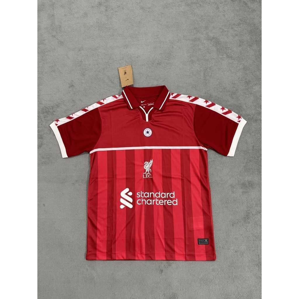 2024-25 Liverpool Special Edition Premium Football Top Fan Version ...