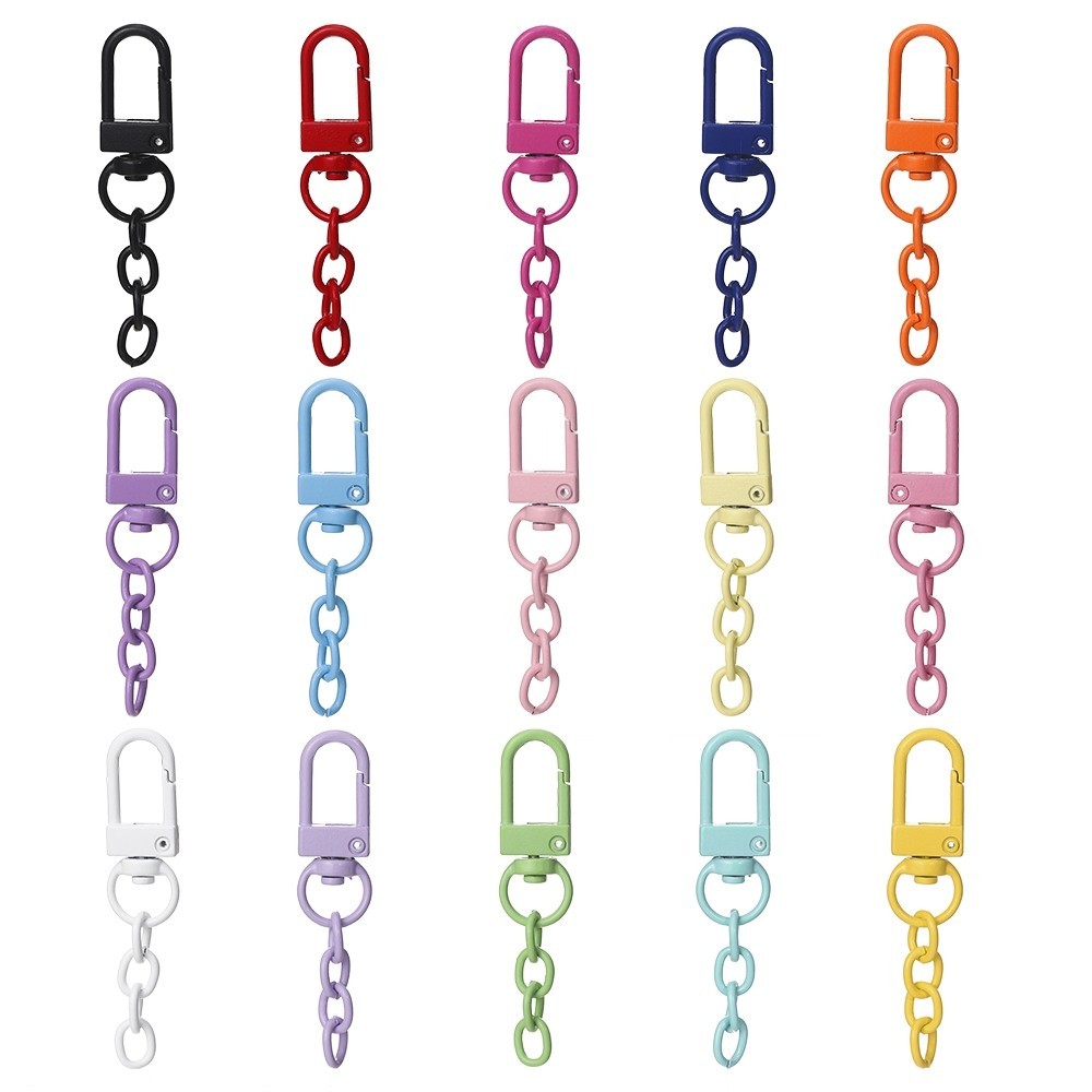 St. kunkka 2-10Pcs Colorful Alloy Keychain Alloy Door Hanging Keychain ...