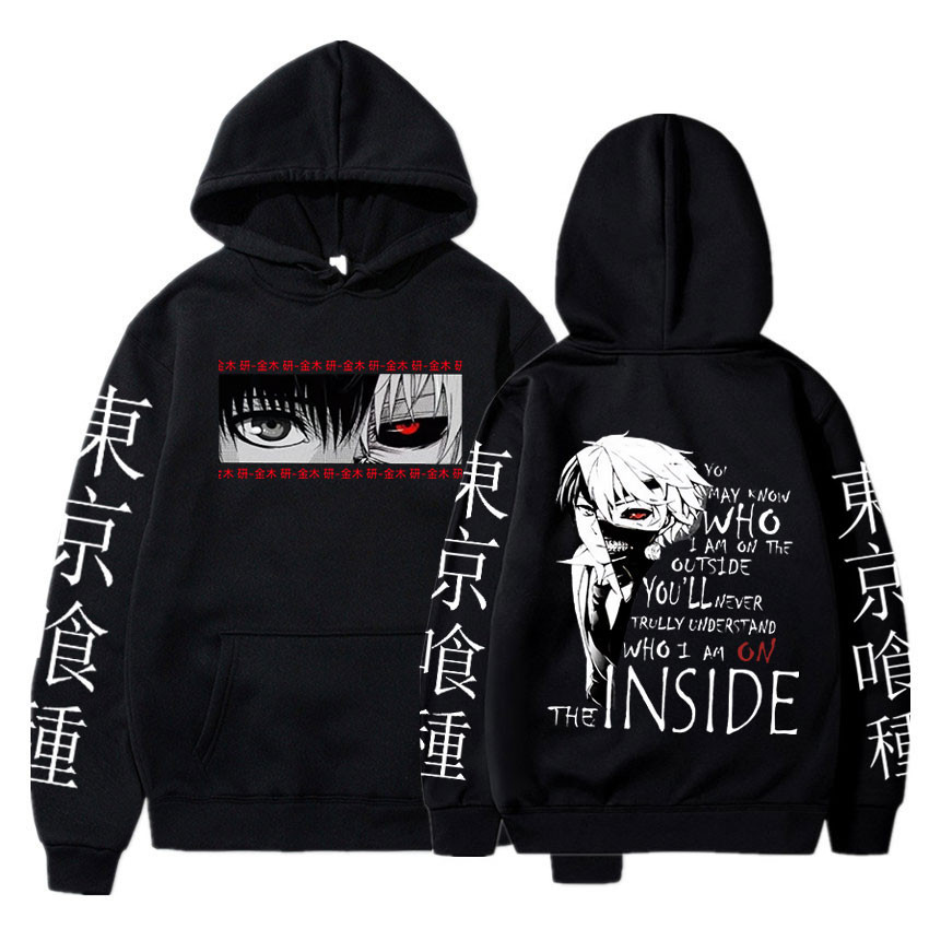 Basic Big Size Kaneki Ken Tokyo Ghoul Graphic Cartoon Viral Korea ...