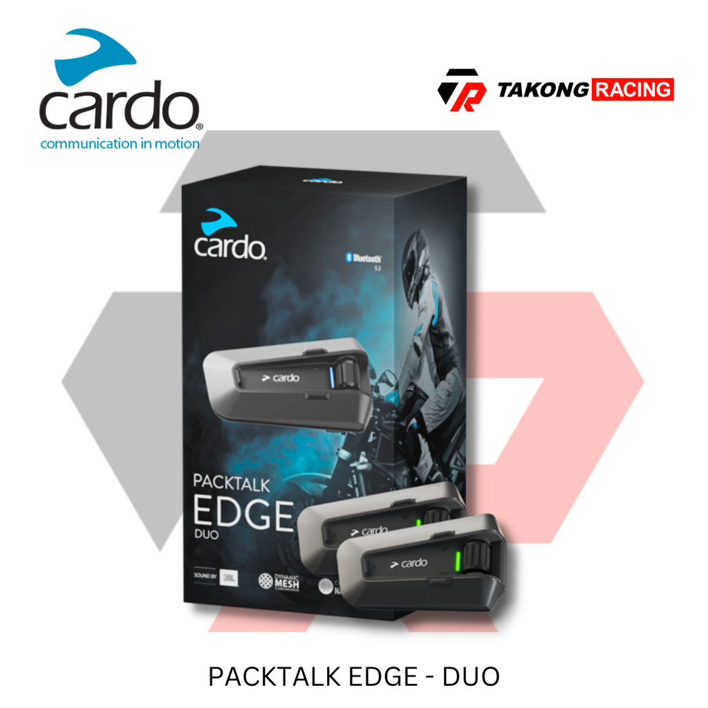 Cardo Packtalk Edge With JBL Speaker Duo (Set) | Shopee Malaysia