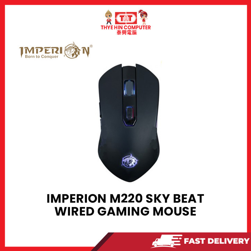 IMPERION M220 SKY BEAT WIRED GAMING MOUSE | Shopee Malaysia