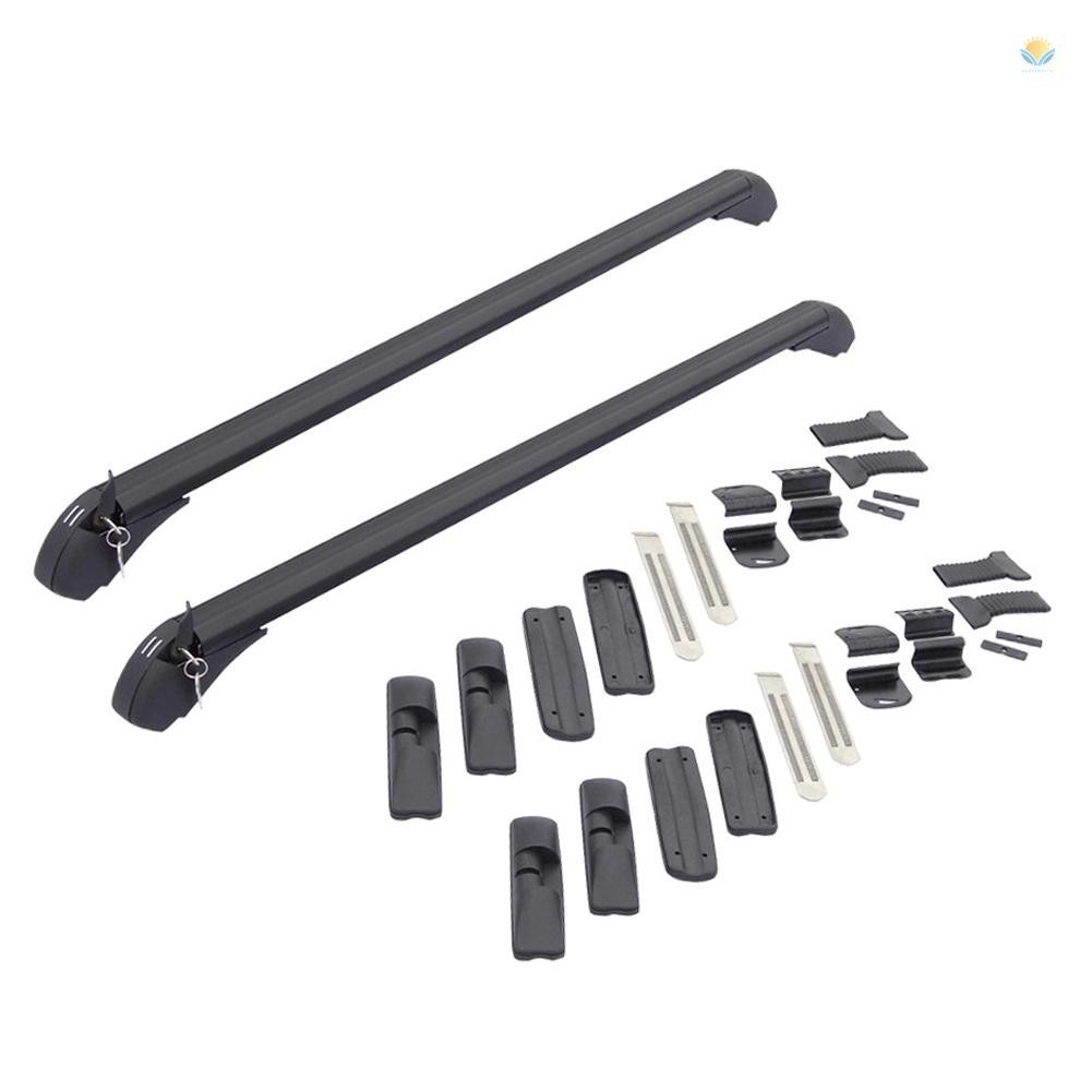 Pack of 2 Car Roof Rack Cross Bars Heavy Duty Luggage Rack Crossbar ...