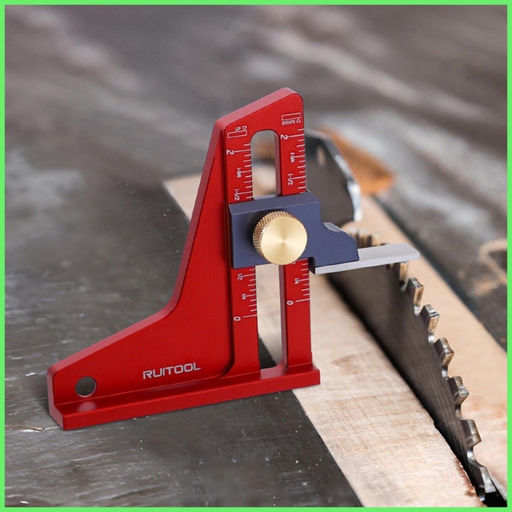 Table Depth Gauge Tool Table Height Measuring Tool With Magnet Aluminum ...