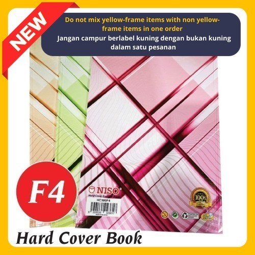 F4 HardCover Single Line Book | F4 Hard Cover Foolscap Book / Buku Log Panjang Kulit Tebal 120p ...