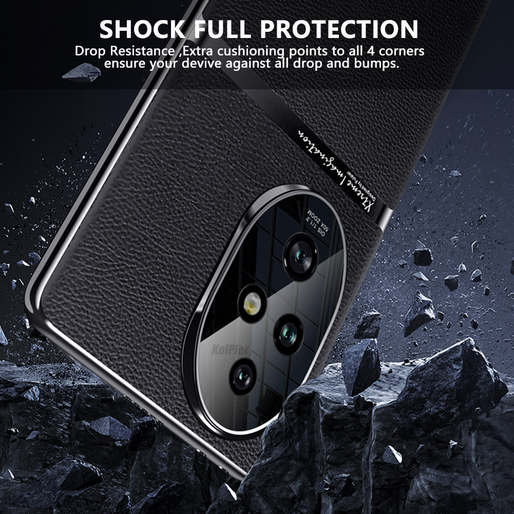 Original Leather Case For HONOR 200 Pro Case Shockproof Back Cover ...