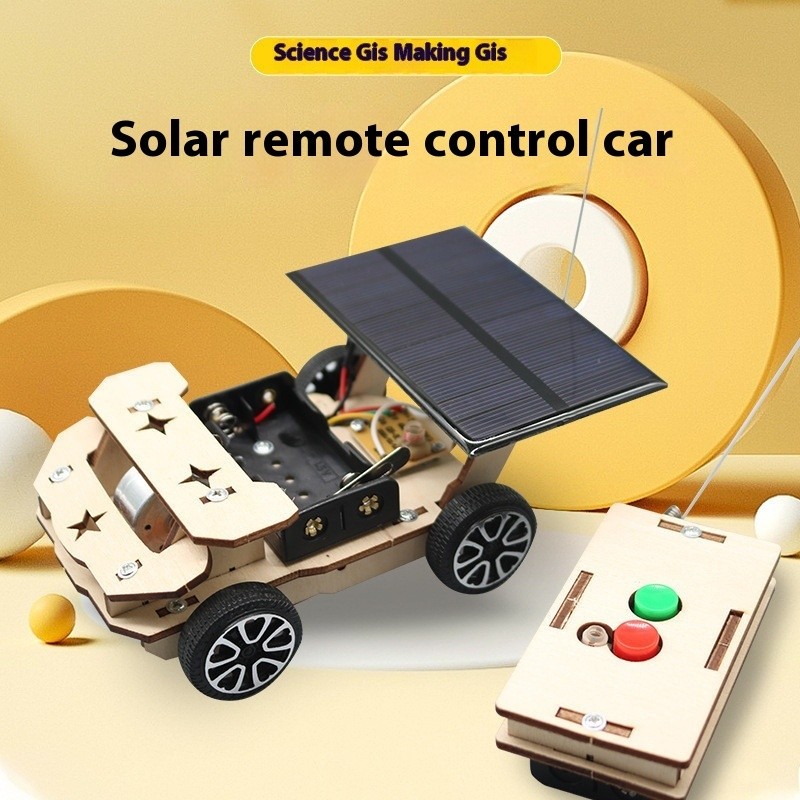 Student Technology Small Production DIY Solar Wireless Remote Control ...