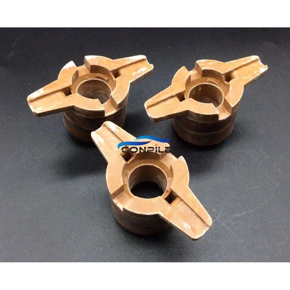 3pcs 70A 90A 150A car bus generator copper head slip collector ring ...