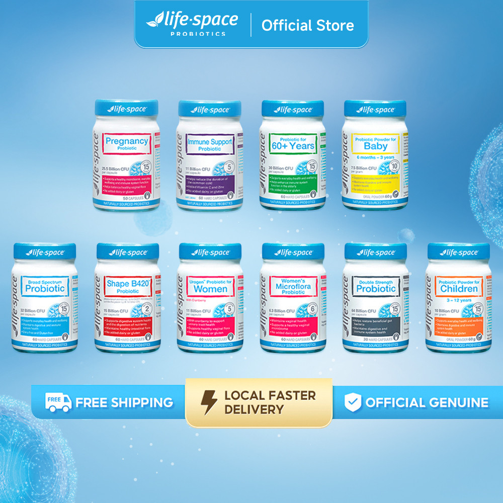 [Official Store] Life Space Probiotics Shape B420/Broad Spectrum/Urogen ...