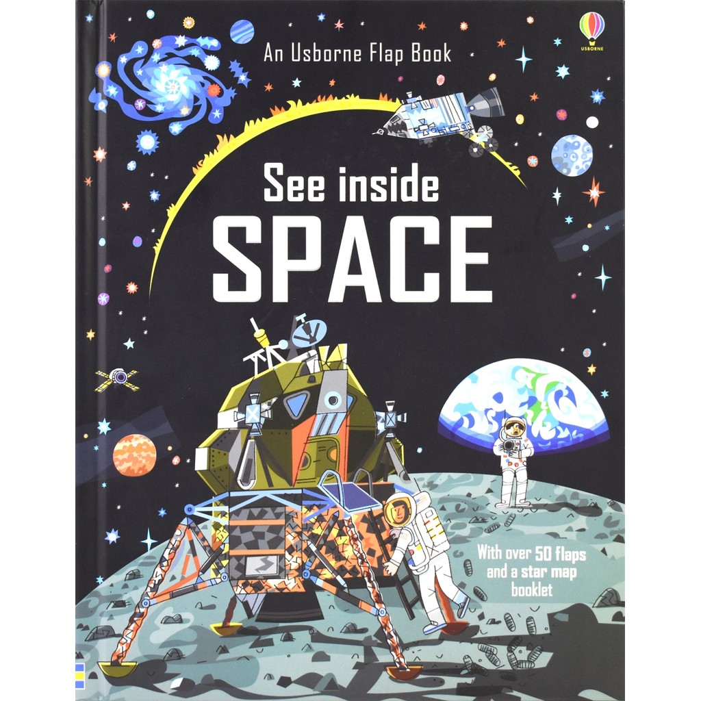 Ear Early Teaching Teaching Auxiliary Book Usborne See Inside Space ...