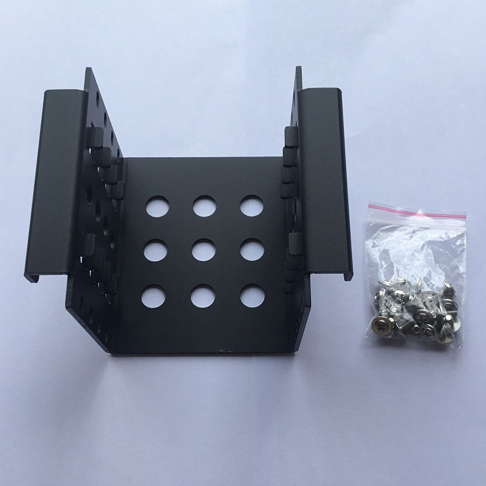 4 Bay 2.5 inch to 3.5 inch SSD Hard Drive Caddy Internal Mounting Tray ...