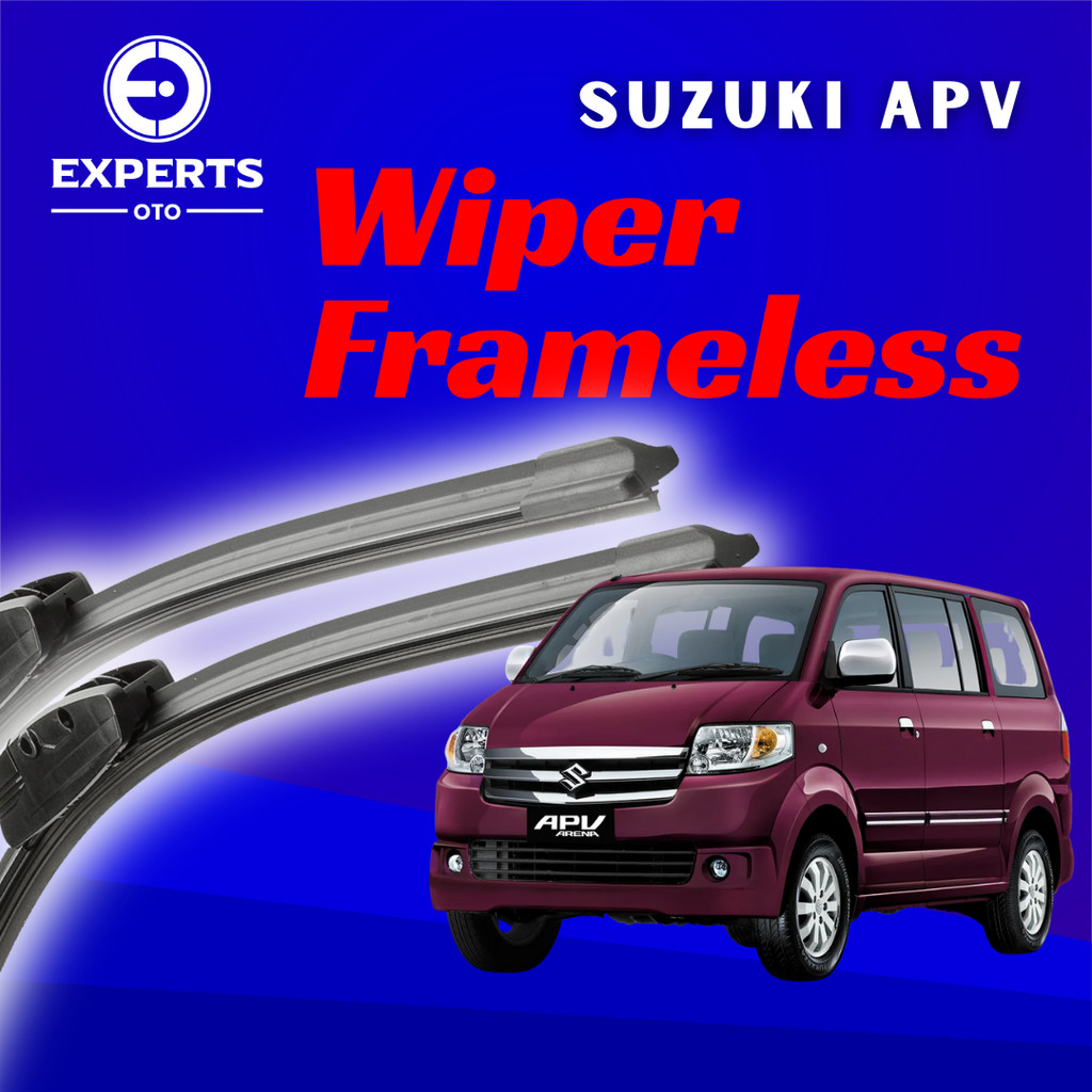 Suzuki APV Wiper Frameless Model Without Iron Frame 2 PCS (Left & Right ...