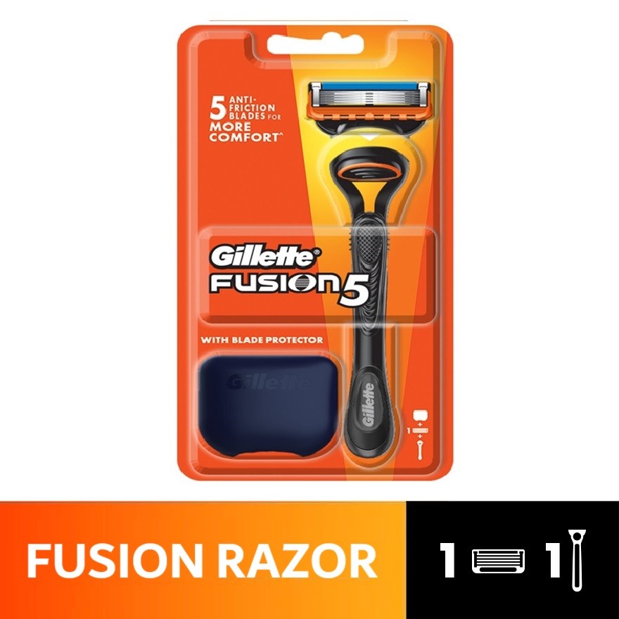 GILLETTE Fusion 5 Power Razor 1 Handle | Shopee Malaysia