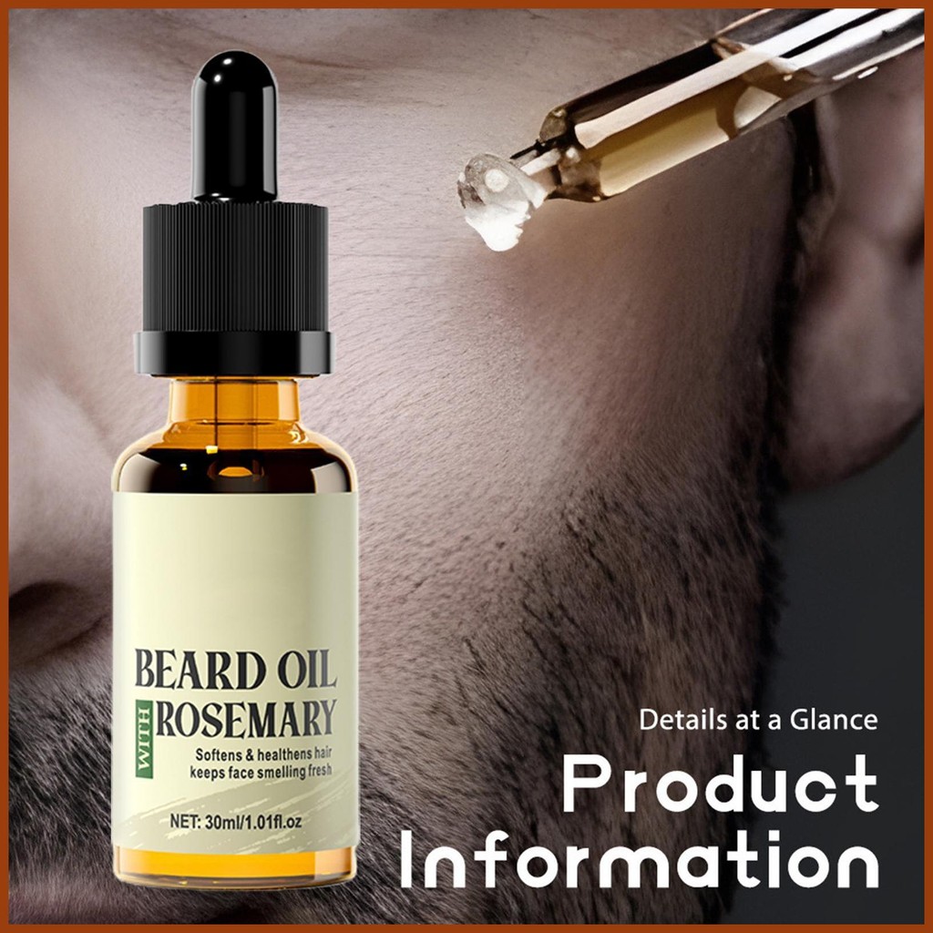 Beard Oil Mustache Oil Beard Growth Oil 30ml Beard Conditioners & Oils ...