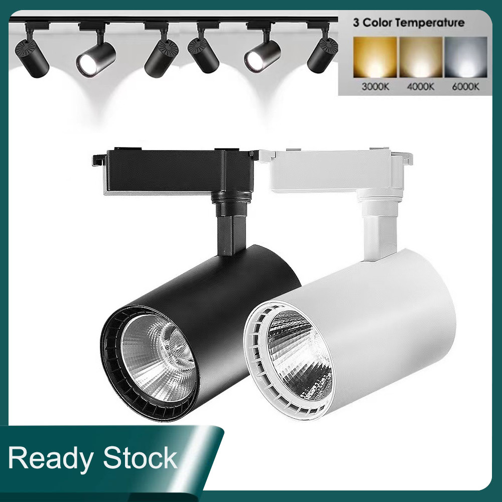 LED Track Light Ceiling Light COB Track Light 10W Track Lighting Spotlight | Shopee Malaysia