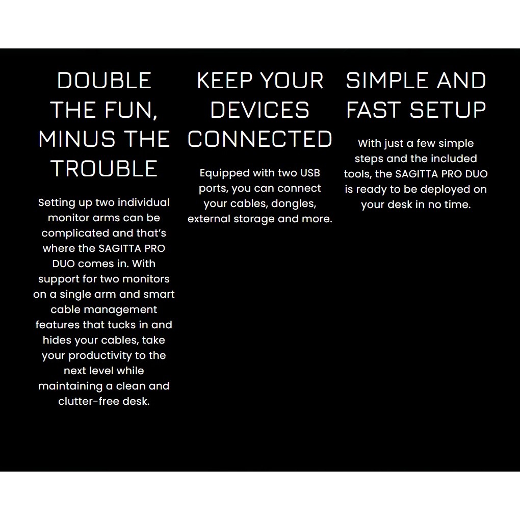NEOTEZ SAGITTA Monitor Arm Series | Shopee Malaysia