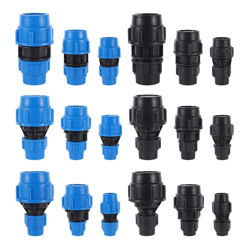 25-50mm to 20-40mm PE Pipe Reducer Direct Head Hose Connector Adapter ...