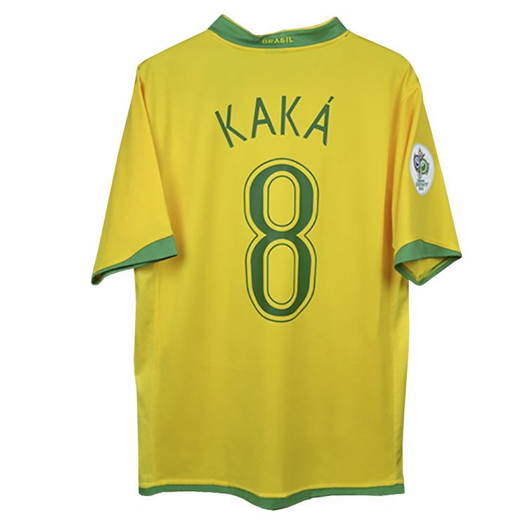 2006 World Cup 06 Brazil Home Carca Ronaldor Xiaoro Classic Italy ...