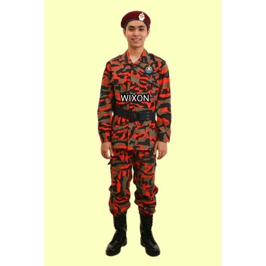 Uniform Persatuan Kadet B Celoreng | Shopee Malaysia