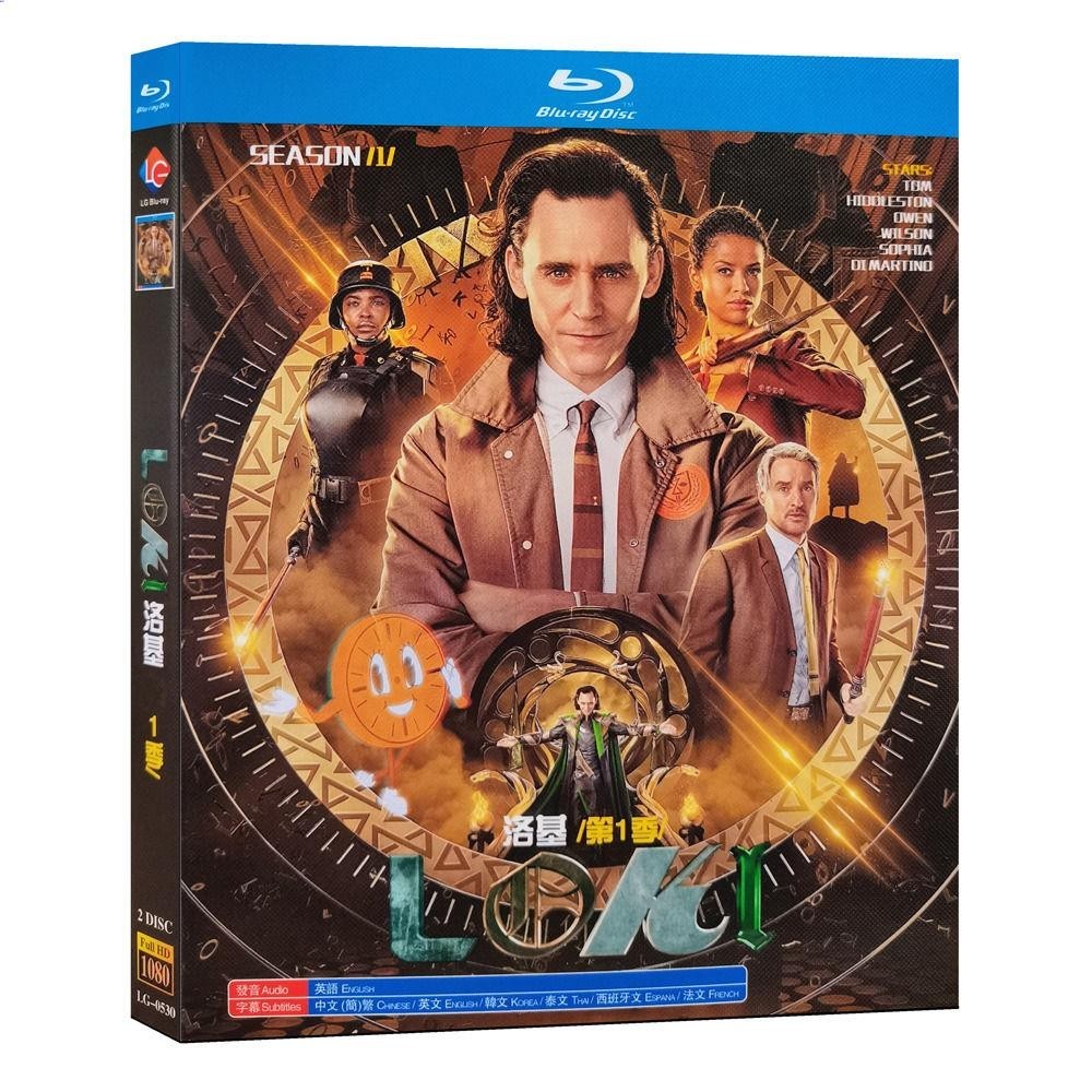 Blu Ray Disc American Tv Series Loki Season 1 2021 2bd G02 Shopee