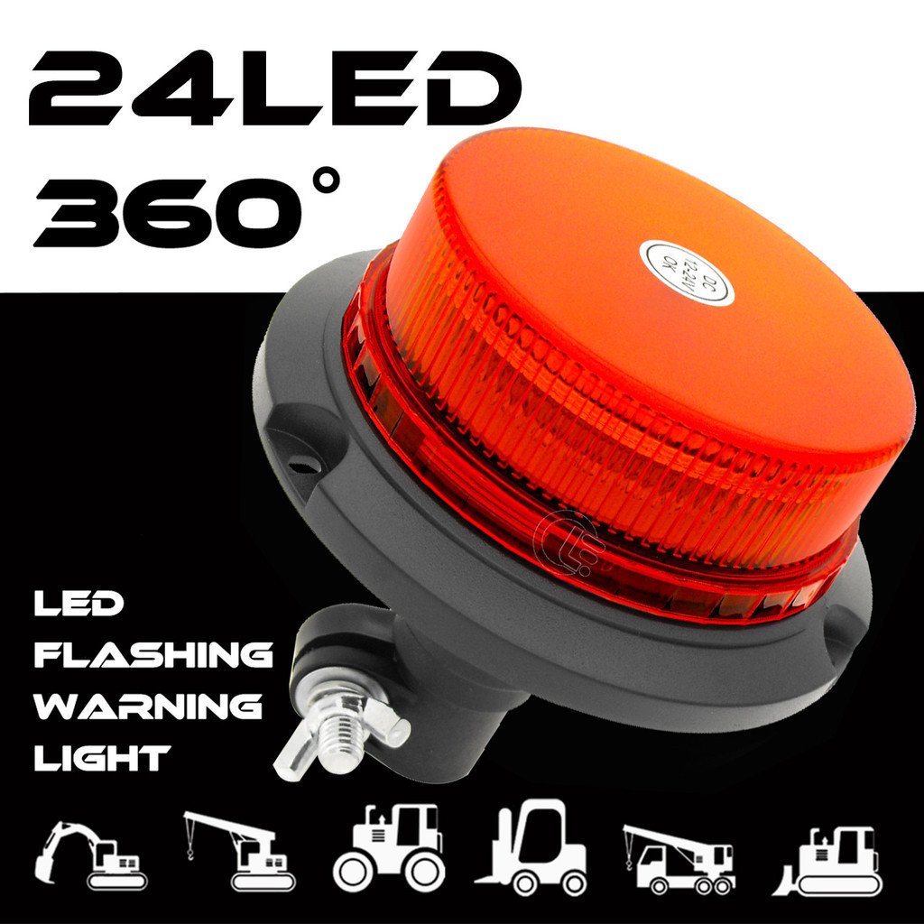 Led Engineering Vehicle Strobe Warning Light Construction Turning ...